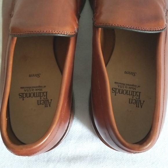 Allen Edmonds | Shoes | New Allen Edmonds Steen Brown Leather Loafer ...